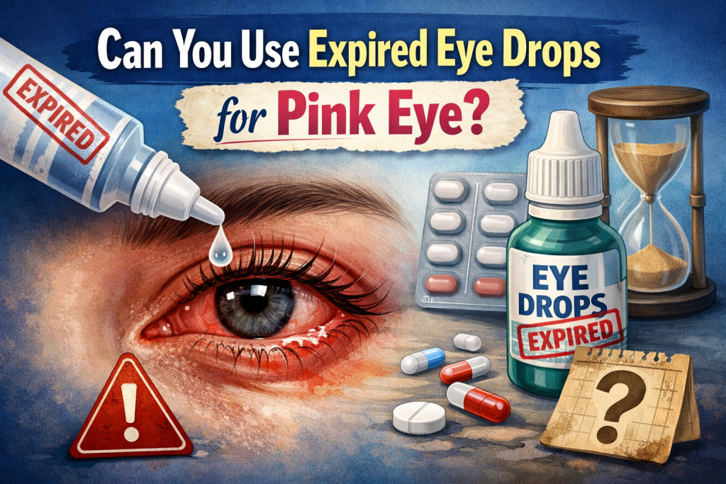 Can You Use Expired Eye Drops for Pink Eye? - Arogx